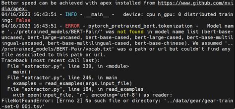 Feature Extraction Problem · Issue 22 · Thunlpgear · Github