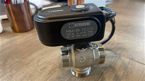 How To Wire An Esbe Mba132 3 Port Diverter Valve Mba100 Actuator