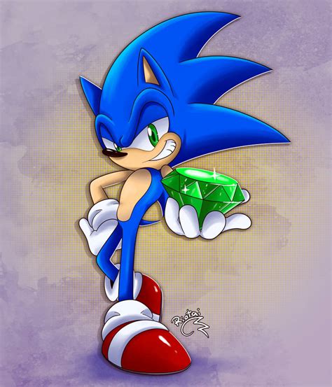 Sonic Chaos Emerald Commission By Riotaiprower On Deviantart