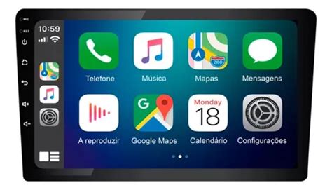 Central Multimidia Mp5 9 Polegadas Rs 908br Plus Carplay Parcelamento Sem Juros