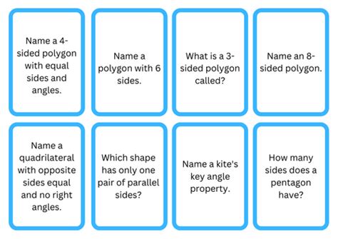 Unit 42 Polygons Gcse Foundation Maths Flash Cards 32 Questions