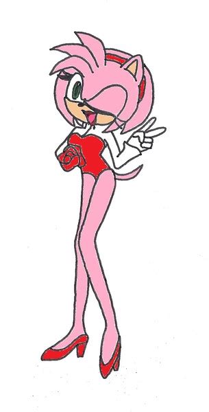 Beautiful Amy Rose By Fusiondragon180 Fur Affinity Dot Net