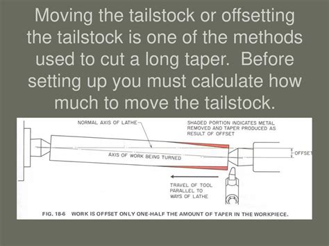 Lathe IX – Taper Calculations and Machining - ppt download