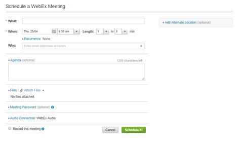 Getting Started With Webex Meeting Center For Mac Krisp