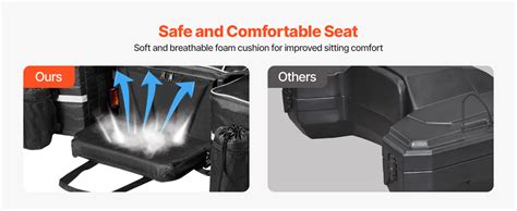 55l Rear Luggage Box For Atv Jauarta Atv Rear Storage Box 55l Large