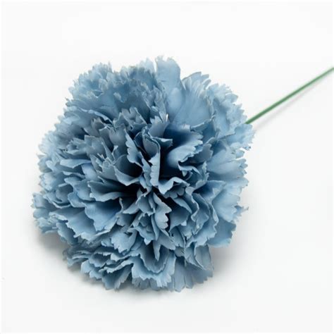 Flor De Flamenca Clavel D10cm Celeste