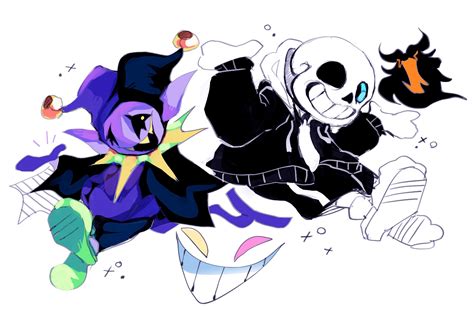 Sans Jevil And Eram Utdr And 1 More Drawn By Playcenter Danbooru