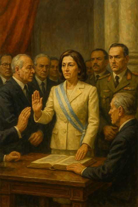 Isabel Perón Inaugurated President Today In Railroad History
