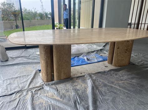 Travertine Dining Table Ziba Homes India