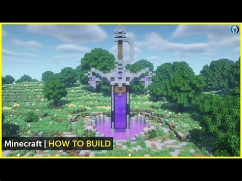 Minecraft How To Build A Nether Sword Portal Tutorial Artofit