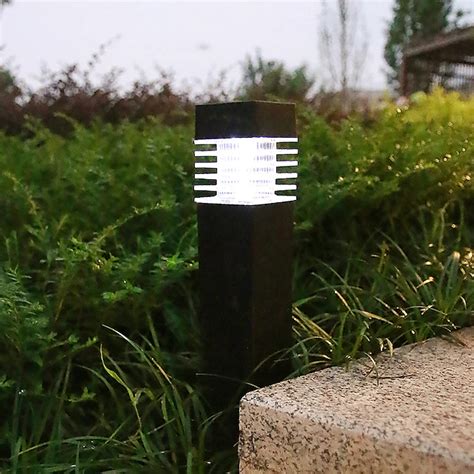 Outdoor Led Lawn Lamp Ip65 Waterproof Outdoor Garden Post Bollard Light