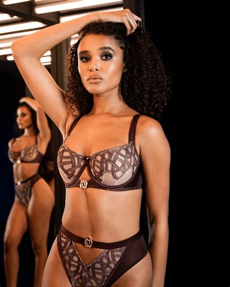 Lovers Knot Balcony Bra Fig Latte Tkd Lingerie