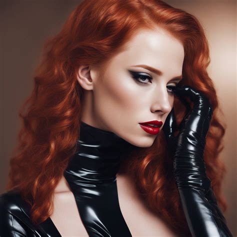 Redhead Women In Latex By Jugurta77 On Deviantart