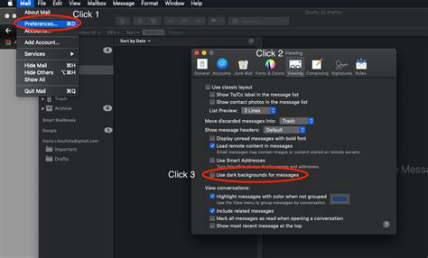 How To Create Keyboard Shortcut To Enable Dark Mode In Mail Macrumors Forums