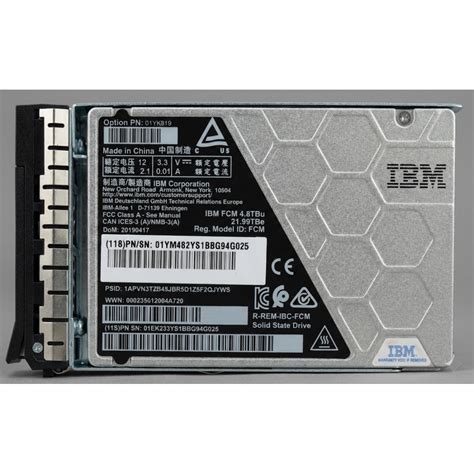Ibm Ahs5 4 8 Tb Nvme Flash Core Module
