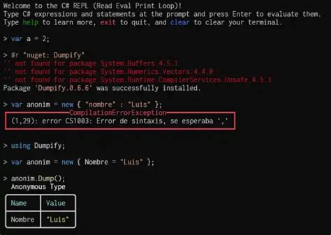Csharprepl Es El Mejor Intérprete Para C