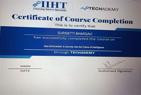 Surisetti Ramya Bhargavi On Linkedin Ai Techacademy Continuouslearning Futureoftech