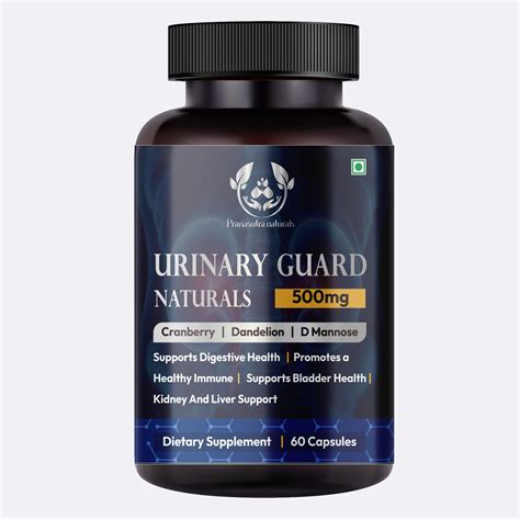 Urinary Guard Naturals 500mg Pranasutra Naturals