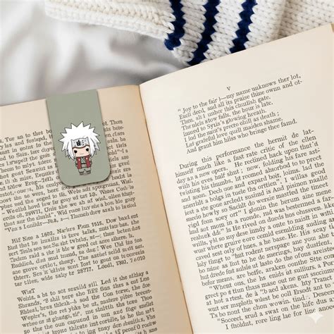Anime Naruto Characters Magnetic Bookmarks