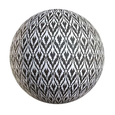 Patterned Fabric Pbr Texture By Cgaxis