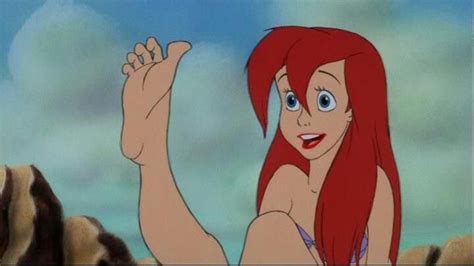 The Little Mermaid Animated Toes Ariel With Feet The Little Mermaid