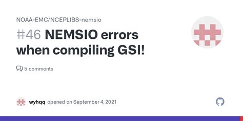 NEMSIO Errors When Compiling GSI Issue NOAA EMC NCEPLIBS Nemsio GitHub