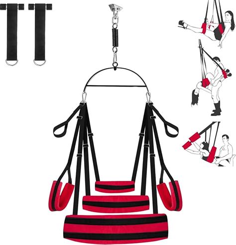 2 In 1 Door And Ceiling Sex Swing For Couples 360° Rotating