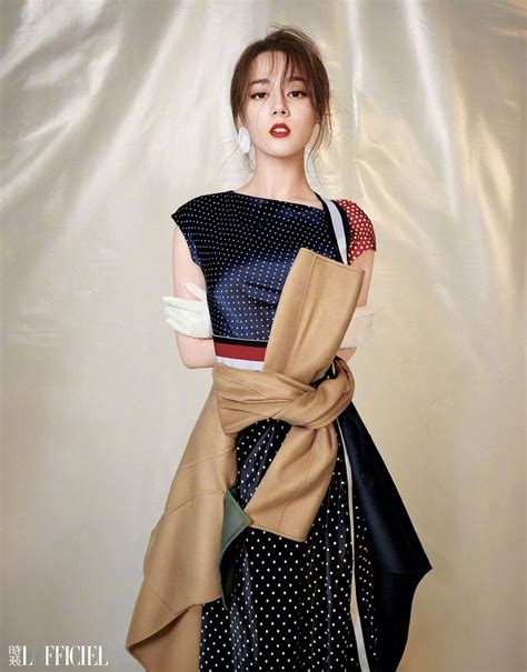 Pop Idol Dilraba Dilmurat Covers Lofficiel Magazine Nữ Thần Thời