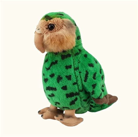 Kākāpō Soft Toy With Sound 15cm Zealandia