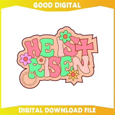 He Is Risen Matthew Bible Verse Svg501 Inspire Uplift