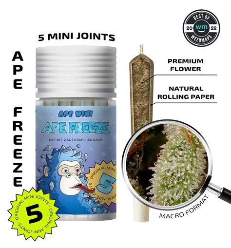 Ape Week Pack Of Mini Joints — 7 Infused Pre Rolls 0 5g