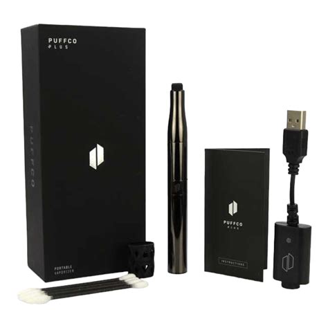 Puffco Plus Smoking Acc Cartridge Battery Black