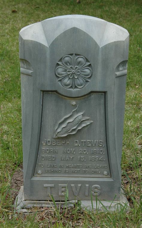 Joseph D Tevis 1810 1894 Mémorial Find A Grave