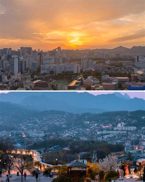 Naksan Seoul City Wall Sunset And Night View Walking Tour