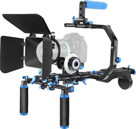 Neewer® Video Opnameset 1x C Vormige Houder 1x Handvat 2x