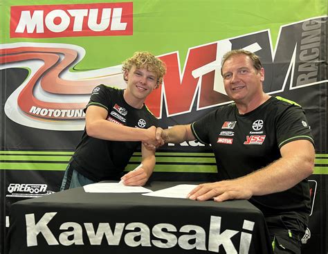 Mtm Kawasaki To Lineup Loris Veneman And Mirko Gennai For 2024 World Supersport 300 Title Challenge