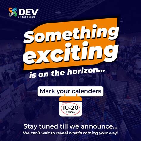 Devit Itsimplified Techsupershow Guesstheevent Excitementunfolds Dev Information