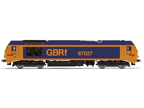 Hornby Oo R30372 Gbrf 67027 Class 67 Diesel Gb Railfreight Blue