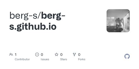 Github Berg Sberg