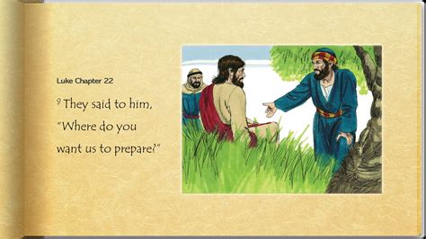Luke 227 23 The Lords Supper Pnc Bible Reading Illustrated