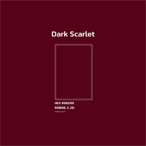 What Color Scarlet