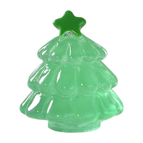 Wadada Mini Christmas Figurines 10 Pack Tiny Trees Mini Resin Figures