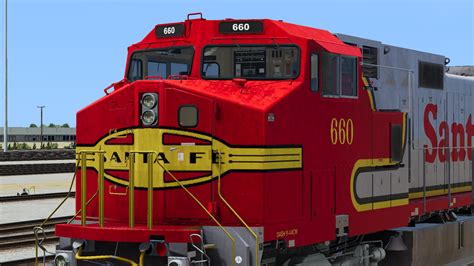Fixed Atsf Dash 9 Decals Train Sim Community