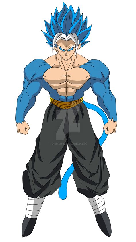 Super Saiyan Blue Rycon Merno Story By Unrealedits01 On Deviantart