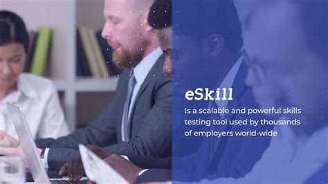 Pre Employment Hiring Assessments And Skills Testing Tour Eskill Youtube
