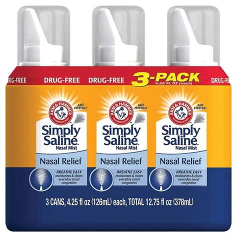 Arm And Hammer Nasal Saline