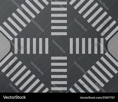 Road Intersection Texture