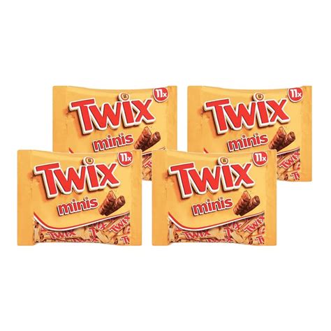 13 Off On 4x 250g Mini Twix Chocolate Bags Onedayonly