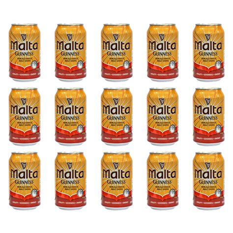 Malta Guinness Can Malt 330ml 12 Pack
