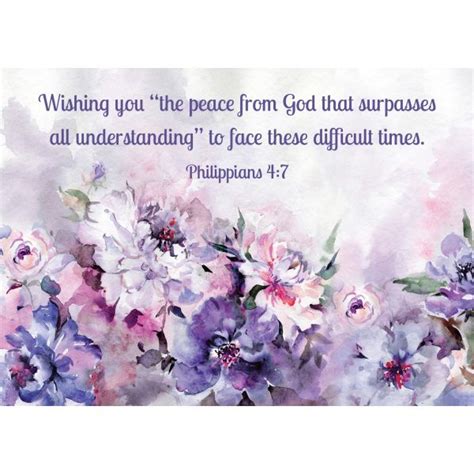 Wishing You The Peace From God That Surpasses All Understanding To